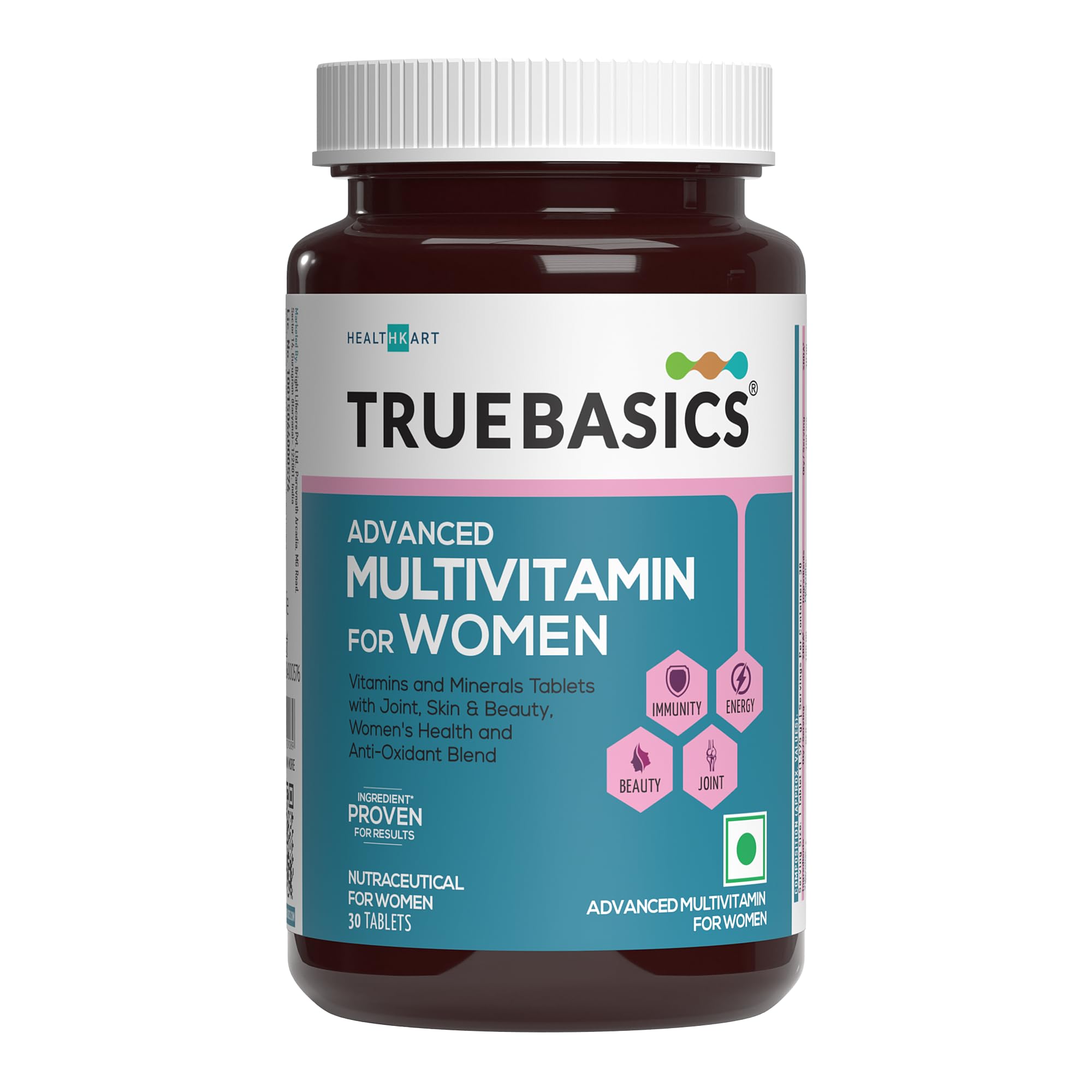 TrueBasics Advanced Multivitamin for Women (30 Tablets) – Shahi Feast